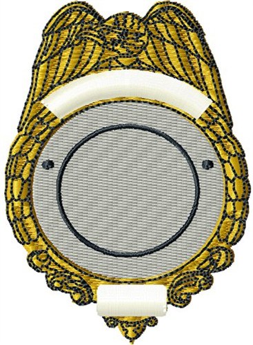 Design Police Patch Template Skyking
