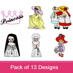 Hats For Everyone Embroidery design pack by Ann The Gran, Embroidery ...
