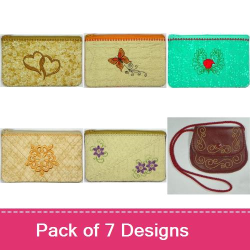 ITH Bags and Purse Embroidery design pack by Artsy Knots, Embroidery ...