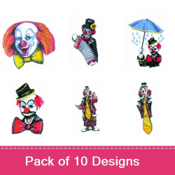 Circus 2 Embroidery design pack by Balboa Threadworks ...