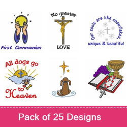 King Of Kings Embroidery design pack by Concord Collections ...