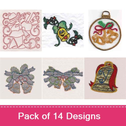 Christmas Decor Embroidery design pack by Daydream Designs, Embroidery ...