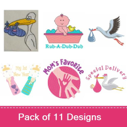 Special Delivery! Embroidery design pack by Embroidery Patterns ...