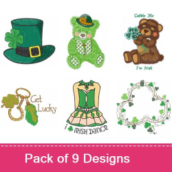 Irish Heritage Embroidery design pack by Embroidery Patterns ...