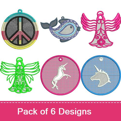 Fantasy FSL Ornaments Embroidery design pack by FSL Studio ...