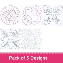 Quilting Stipple Embroidery design pack by Grand Slam Designs ...
