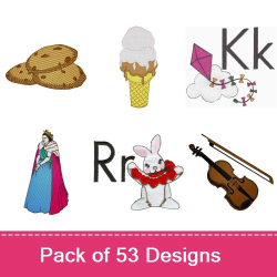 Children's Package Embroidery design pack by Grand Slam Designs ...
