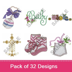ELEGANT NURSERY I Embroidery design pack by Great Notions, Embroidery ...