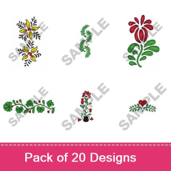 DUTCH MOTIF II Embroidery design pack by Great Notions, Embroidery ...