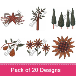 FOLK ART FAVORITES I Embroidery design pack by Great Notions ...