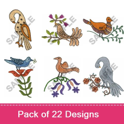 Dutch Motif 1 Embroidery design pack by Great Notions, Embroidery Packs ...