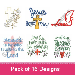 Be A True Believer Embroidery design pack by Great Notions ...