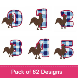 Country Kitchen Embroidery design pack by Hopscotch, Embroidery Packs ...