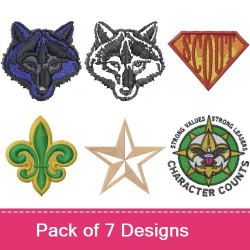 Scouting Embroidery design pack by Machine Embroidery Designs ...