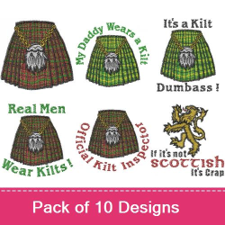 Scottish Designs Embroidery design pack by Machine Embroidery Designs ...