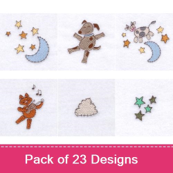 Hey Diddle Diddle Story Book Embroidery design pack by Starbird Inc ...