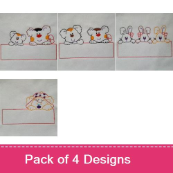 Friendly Name Peekers Embroidery design pack by Twilight Firefly ...