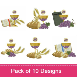 JHS Embroidery design pack by Wind Bell Embroidery, Embroidery Packs on ...