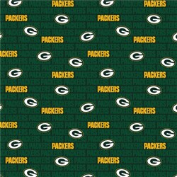 Packers NFL Mini Name Green - Fabric Traditions NFL-14494D with Free ...