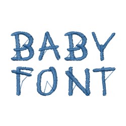 Baby font by Ann The Gran Home Format Fonts on EmbroideryDesigns.com ...
