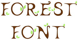 Forest Font by Concord Collections Home Format Fonts on ...
