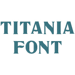 Titania Font by Concord Collections Home Format Fonts on ...