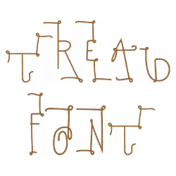 Thread Font by Concord Collections on EmbroideryDesigns.com ...