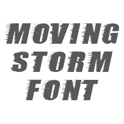 Moving Storm Font by Concord Collections on EmbroideryDesigns.com ...