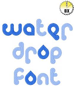 Water Drop Embrilliance by Embroidery Patterns on EmbroideryDesigns.com ...