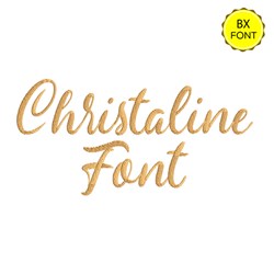 Christaline Embrilliance Font by Field Of Stitches on EmbroideryDesigns ...