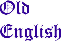 Old English Alphabet by Fireside Threads on EmbroideryDesigns.com ...