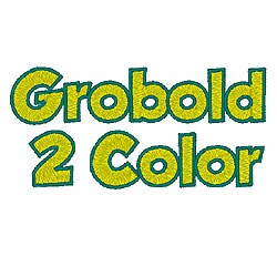 Grobold 2 Color by Fireside Threads on EmbroideryDesigns.com ...