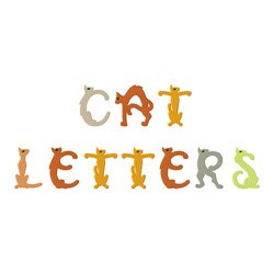 Catnip Alphabet by Foxy Ladybug Designs on EmbroideryDesigns.com ...