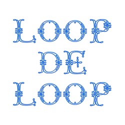 Loop de Loop Font by Foxy Ladybug Designs on EmbroideryDesigns.com ...