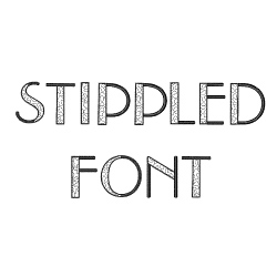 Stippled Alphabet Font by Great Notions on EmbroideryDesigns.com ...