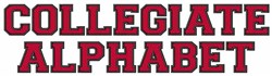 Collegiate Alphabet by Great Notions on EmbroideryDesigns.com ...