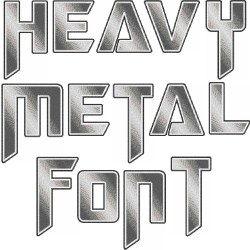 Heavy Metal Font by Hopscotch on EmbroideryDesigns.com ...