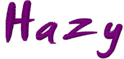 Hazy by Internet Stitch Home Format Fonts on EmbroideryDesigns.com ...