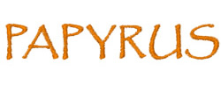 Papyrus by Internet Stitch on EmbroideryDesigns.com | EmbroideryDesigns.com