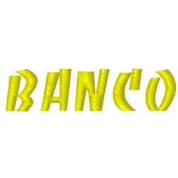 Banco Fonts by Internet Stitch on EmbroideryDesigns.com ...