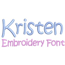 Kristen Font by Maya Kreations on EmbroideryDesigns.com ...