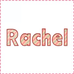 Rachel Applique Font by Maya Kreations on EmbroideryDesigns.com ...