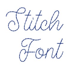 Stitch Lettering Font by Mira Embroidery on EmbroideryDesigns.com ...