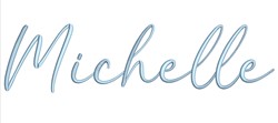 Michelle Font by Unicorn Creatives on EmbroideryDesigns.com ...