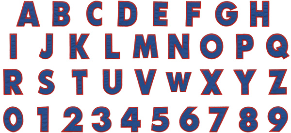 Plain Block Font