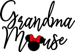Grandma Mouse SVG cut file at EmbroideryDesigns.com | EmbroideryDesigns.com