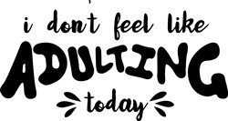Adulting SVG cut file at EmbroideryDesigns.com | EmbroideryDesigns.com
