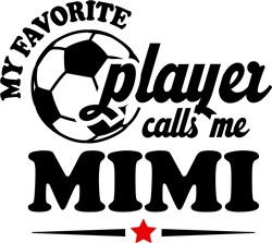 Soccer Player Mimi SVG cut file at EmbroideryDesigns.com ...