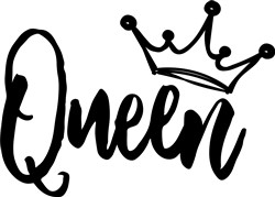 Queen SVG cut file at EmbroideryDesigns.com | EmbroideryDesigns.com