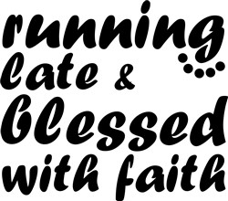 Running Late SVG cut file at EmbroideryDesigns.com | EmbroideryDesigns.com